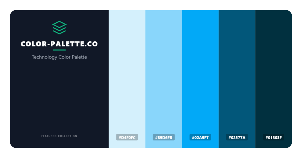 Technology Color Palette - Color-Palette.co